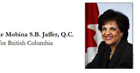 Ngobithe Voeux De La Sénatrice Mobina Jaffer Représentantante De La Colombie Britannique Au Canada