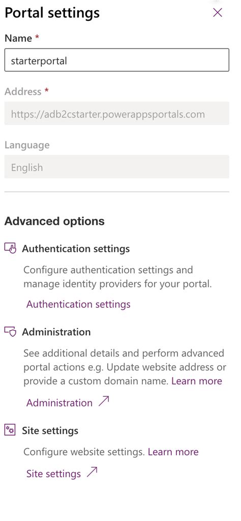Adding B2C Authentication To A Power Apps Portal