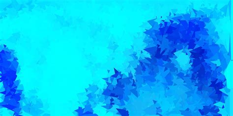 Light Blue Vector Triangle Mosaic Background 2743003 Vector Art At Vecteezy
