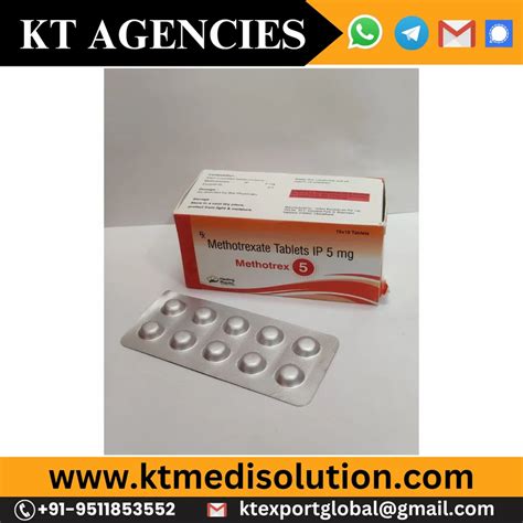 Methotrexate Tablet 5mg At ₹ 265 Stripe Anti Cancer And Hematology