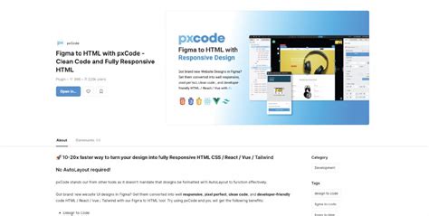 Figma To Html Conversion Plugins