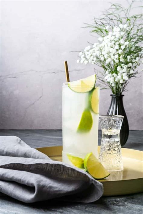 Gin Rickey Twist And Toast