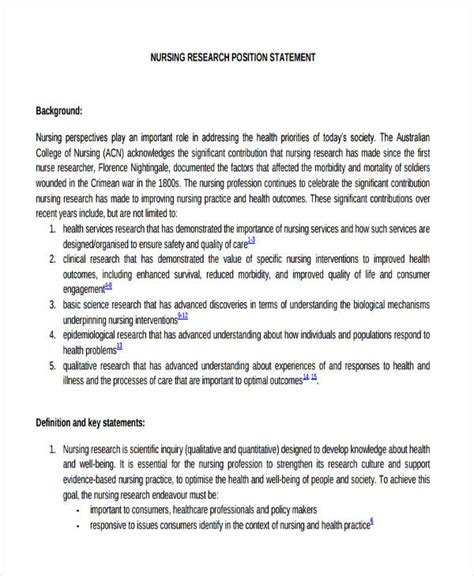 Research Statement 22 Examples Format How To Write Pdf