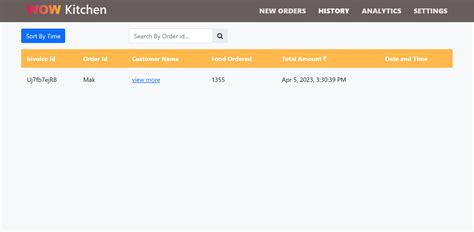 github mak 3 restaurant billing management system full stack web