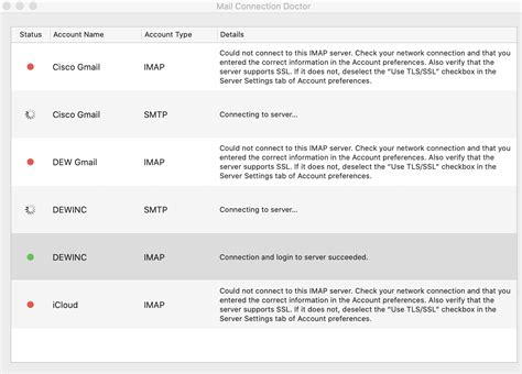 Apple Mail App Unable To Connect To Serve Apple Community