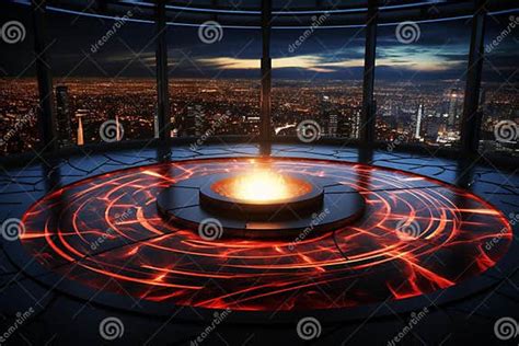 Vibrant Firewall Abstract Digital Representation Of Cybersecurity Concept Stock Illustration