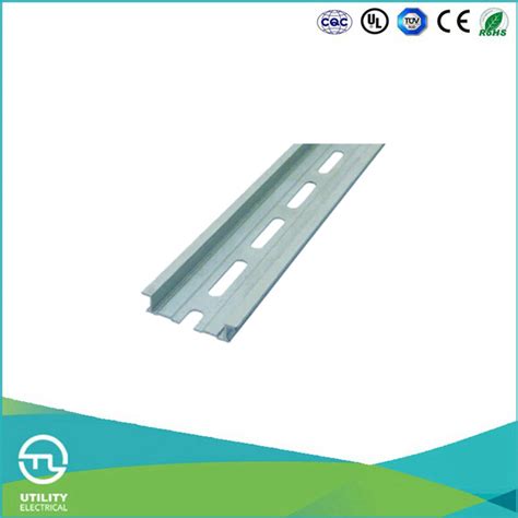 Utl Din Rail 1meter 2meter Al Steel Material Terminal Din Rail Din Rail Terminal Blocks Screw