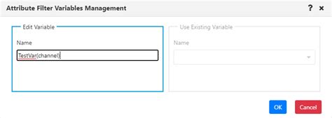 Attribute Filter Variables Meshiq