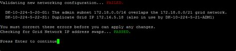 Change Node Network Configuration