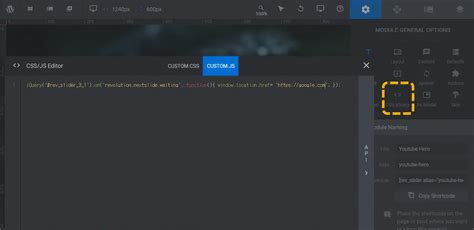 워드프레스 Slider Revolution 슬라이더 페이지 리디렉션 방법 워드프레스 정보꾸러미