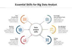 Essential Skills For Big Data Analyst Presentation Graphics