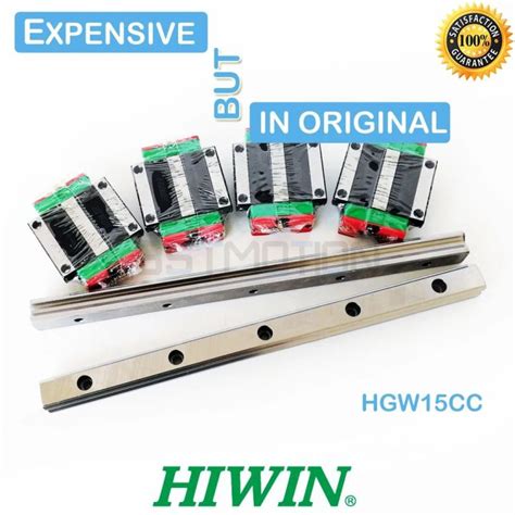 Original Hiwin Linear Guide 15mm Hgr15 300mm 400 500 640 700 800 1000mm 1100 1200mm 1500mm Rail