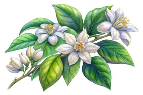 재스민 꽃과 가지 투명한 흰색 자스민 꽃 재스민 꽃과 휴가 재스민 속 Png 일러스트 및 이미지 에 대한 무료 다운로드 Pngtree