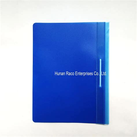 명확한 플라스틱 파일 폴더 클립 포켓 문서 폴더 A4 A3