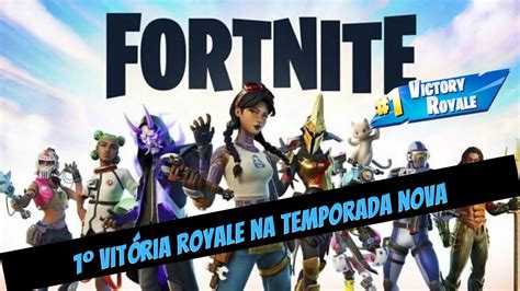 Primeira VitÓria Royale No Fortinite 3ª Temporada Youtube