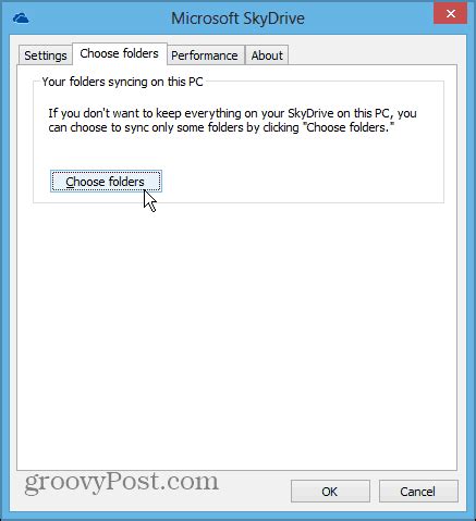 How To Sync Specific Folders From SkyDrive To Your Computer
