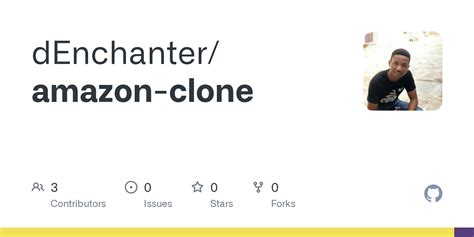 GitHub DEnchanter Amazon Clone