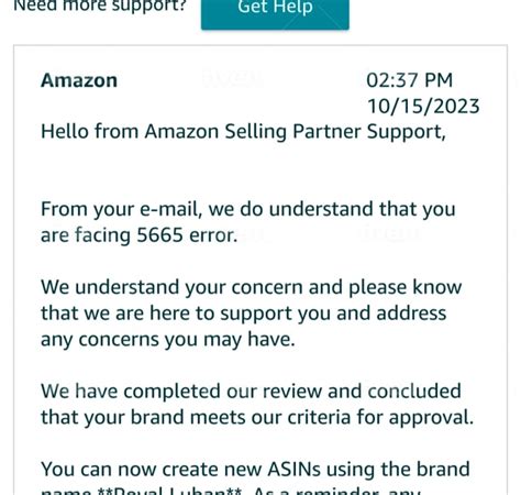 do brand name approval on amazon and remove error 5665 by philwon fiverr