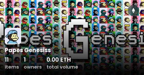 Papes Genesiss Collection Opensea