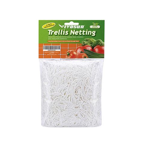 Plant Trellis Netting Heavy Duty Polyester Garden Grandado