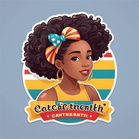 Premium Vector Juneteenth Cartoon Vector Background