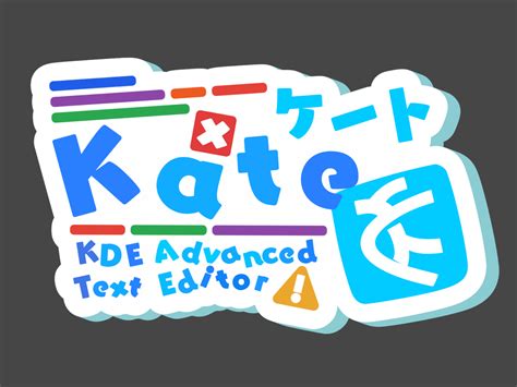 Someone Sent Me A Cute Logo For Vscode So I Decided To Make A Similar One For Kate R Kde