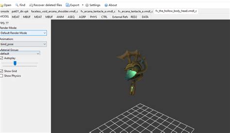 failed to preview and export models in new battle pass · issue 439