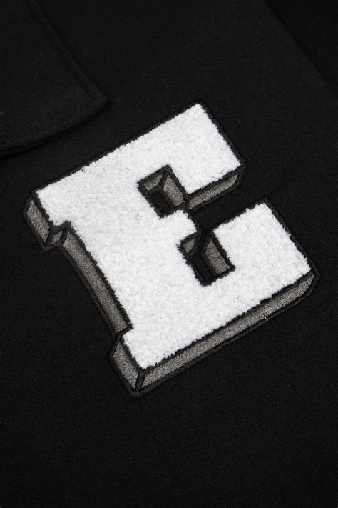 Black E Halfzip Emas