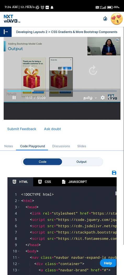 Chellamuthumari P On Linkedin 5day 30dayscode Nxtwave