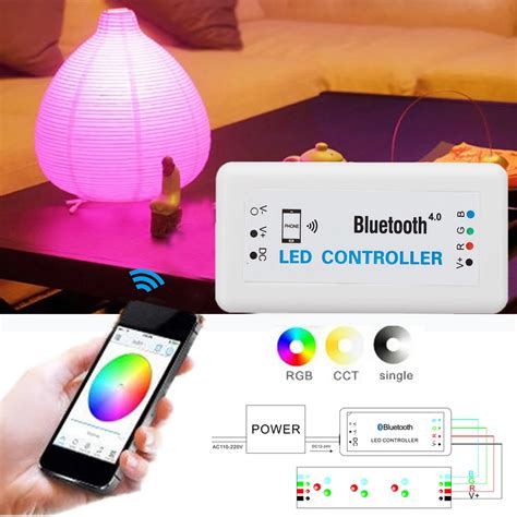 Aliexpress Com Buy RGB Bluetooth Controller RGB LED Color Changing Light Remote Controller For