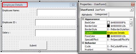 Vba Textbox How To Insert And Use Textbox In Vba Userform