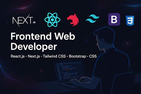 Frontend web developer in react next js,tailwind css,node js by ...