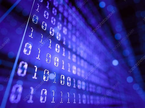 Binary Code Illustration Coding Binary Code Binary