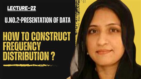 how to construct the frequency distribution steps to construct the