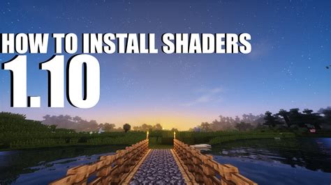 How To Install Minecraft Shaders YouTube