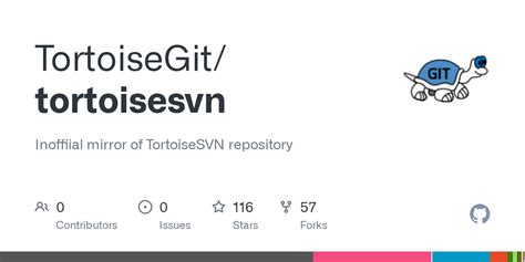 github tortoisegit tortoisesvn inoffiial mirror of tortoisesvn