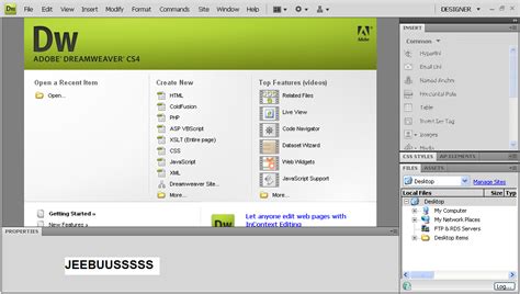 Adobe Dreamweaver Cs4 Portable Sisuncute