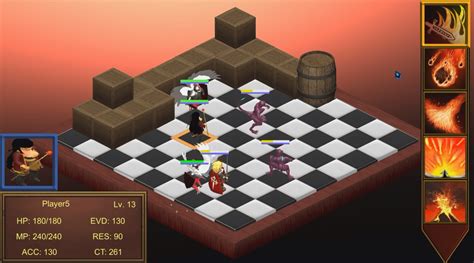 Turn Based Battle Template Isometric