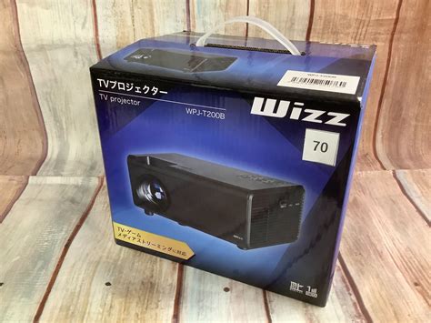 Wizz ウィズ よりtvプロジェクター（wpj T200b）が入荷致しました！ [2023 12 13発行]｜リサイクルショップ トレジャー