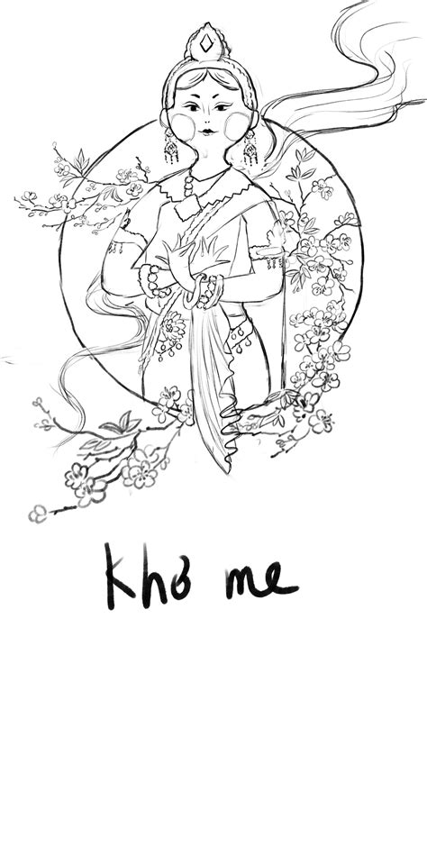 Minh Họa Trang Phục Dân Tộc Việt Nam Behance
