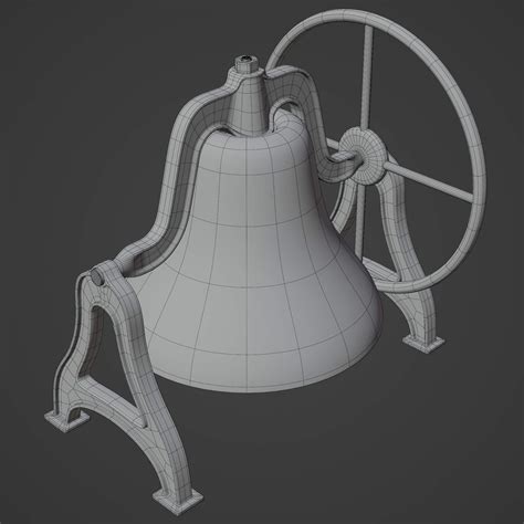 Antique Bell 3d Model By 3dmodelingcorp