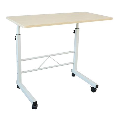 MESA PARA NOTEBOOK COM RODINHAS ALTURA AJUSTAVEL MULTIFUNCIONAL JANTAR CAMA SALA HOME OFFICE