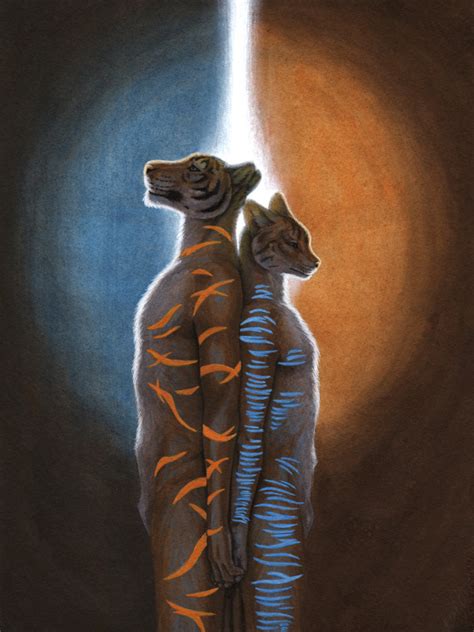 Safe Artist Panhesekielshiroi Big Cat Cat Feline Mammal Tiger Anthro Back To