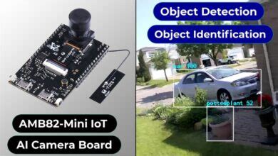 Realtek AMB Mini IoT AI Camera Board For AI Projects