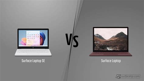 Surface Laptop Se Vs Surface Laptop Detailed Specs Comparison