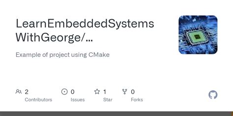 Github Learnembeddedsystemswithgeorgestm32cmakeexample Example Of