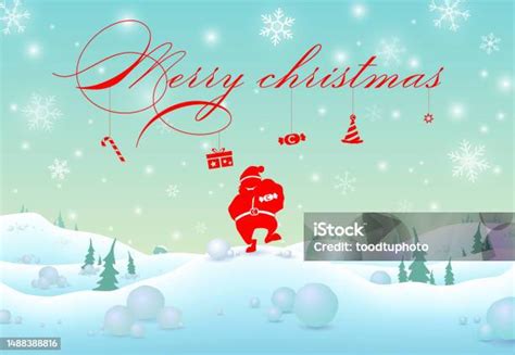 일러스트레이션 배경 텍스트 실루엣 산타클로스 순록 사탕 장식용 메리 크리스마스 축하 카운트다운 매년 12월 새해 축제 휴일 12