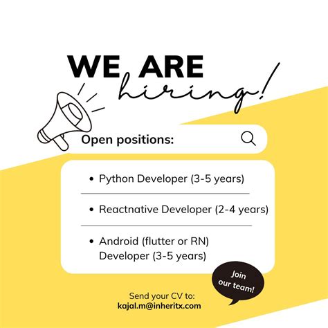Folks Hiring Ahmedabad Pythondeveloper Reactnativedeveloper