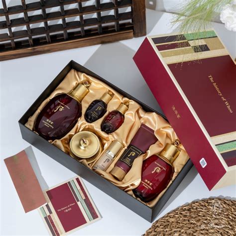 새해 부모님 설 선물 추천 더후 진율향 기초화장품 세트 네이버 블로그