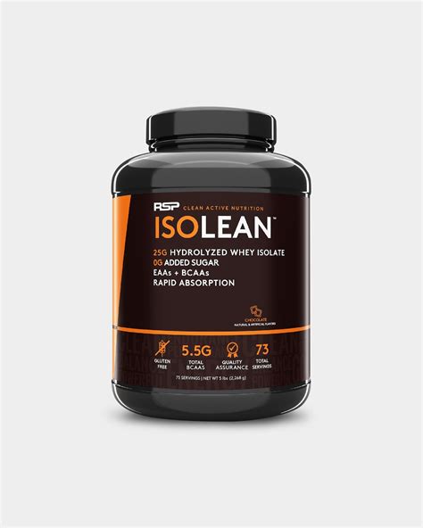 Rsp Nutrition Isolean Whey Protein Isolate